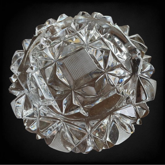 Accents | Vintage Heavy Cut Crystal Imperlux Genuine Handcut Lead ...